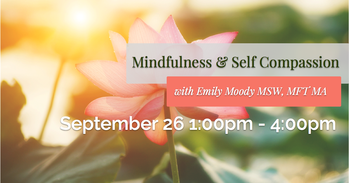 Mindfulness & Self Compassion (3 hour)